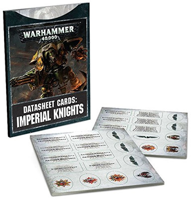 Gamesworkshop - Warhammer 40,000 - Datasheet Cards: Imperial Knights ...