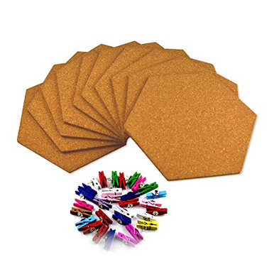 Full Sticky Premium Cork Board Wall Decorative Pin Board Thick Cork ...