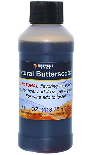 Brewers Best Natural Beer and Wine Fruit Flavoring Butterscotch ...