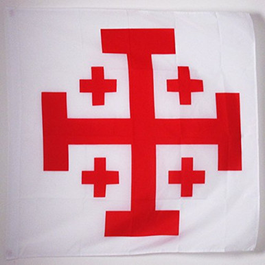 AZ FLAG Order of The Holy Sepulchre of Jerusalem Cross Flag 3 x 3 for a ...