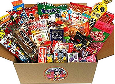 GIFT Japanese Snack Assortment 35 pcs of 27 types Full of DAGASHI ...