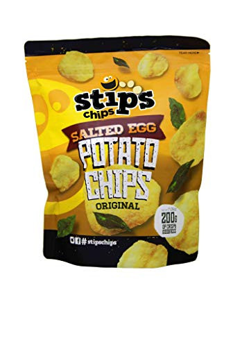 Stips Chips Salted Egg Potato Chips Original 200g - Warehousesoverstock