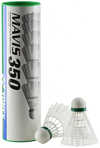 YONEX Mavis 350 White Medium Speed (1/2 dz Tube) - Warehousesoverstock