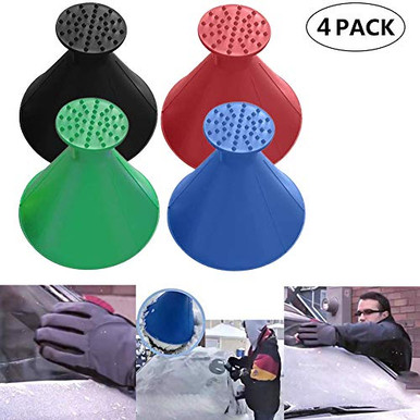 Yoruii Ice Scraper Magic Funnel Snow Removal Tool Round Windshield Cone ...