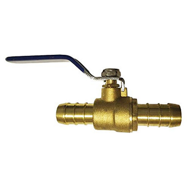 Metalwork PEX Valve 58 Barb Heater Hose Barbed Valves Forged Brass 90 ...