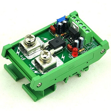 ElectronicsSalon DIN Rail Mount 100Amp ACDC Current Sensor Module based ...