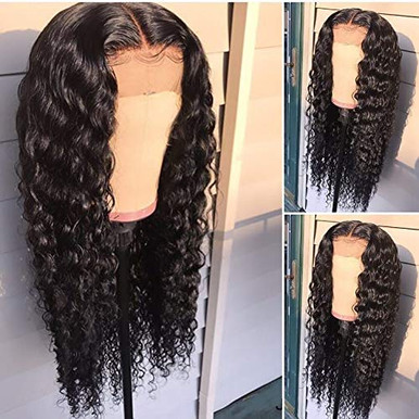 Helene Curly Wigs Glueless Lace Front Wigs Long Narural Curly High ...