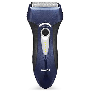 POVOS Electric Razor for men Rechargeable Foil Shaver with PopUp Beard ...