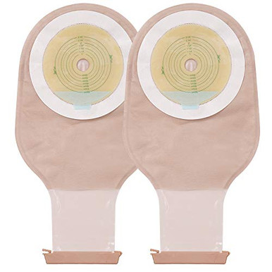 LotFancy 20PCS Ostomy Supplies Colostomy Bags One Piece Drainable ...
