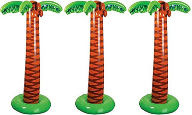Happy Deals~ 3 PC Large Inflatable Palm Trees Bulk Inflate Palm Tree ...