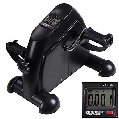 AW Seat Pedal Exerciser Under Desk Elliptical Pedal Machine Mini ...