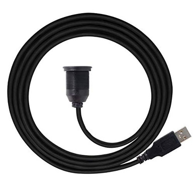 Cablecc 1m Waterproof Dual USB 20 Extension AUX Flush Mount Car Mount ...