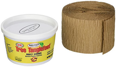Tanglefoot Tree Care Kit - Tree Insect Barrier & Tangle-Guard Wrap ...