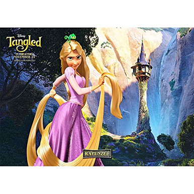 Vinyl Disney Princess Background 7x5ft Fairy Tale Rapunzel Tower ...
