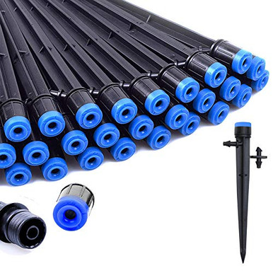 Originalidad Drip Emitters Fan Shape with Stake Water Flow Adjustable ...