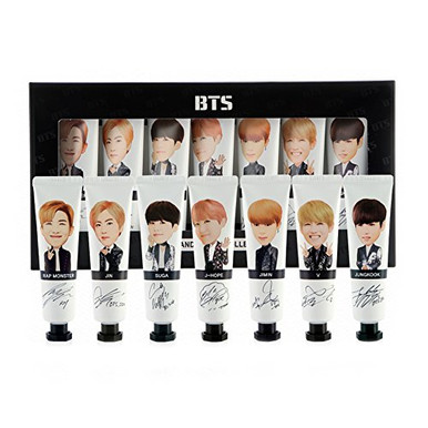 Official BTS Hand Cream Collection Shea Butter Hand Cream 30ml x 7EA ...