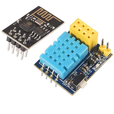 ACEIRMC ESP8266 ESP01 Serial Wireless WiFi Transceiver Receiver Module 1MB SPI Flash with DHT11 ...