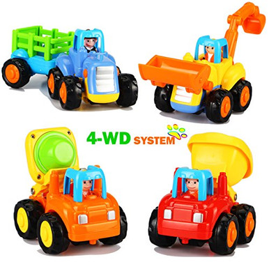 Dreampark Early Educational Toys, Trucks for 1 2 3 Year Old Boys Baby ...