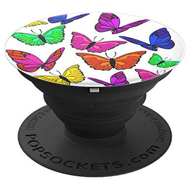 Y2K 90s Butterfly Print Soft Girl EGirl Vintage Aesthetic PopSockets ...
