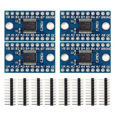 Icstation TXS0108E 8 Channel Logic Level Converter BiDirectional High ...
