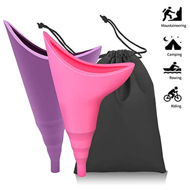 2 Packs Female Urination Device Foolproof Urinal Allows Women to Pee ...