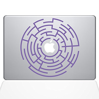 The Decal Guru Circle Maze Runner MacBook Decal Vinyl Sticker 11 ...