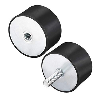 uxcell M12 Male Female Rubber Mounts Shock Absorber for Motor Generator ...
