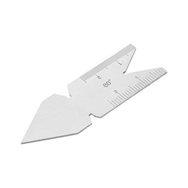 uxcell Center Gage 60 Degree Thread Pitch Gauge Stainless Steel Screw ...