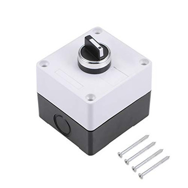 uxcell Latching SelfLocking Rotary Selector Push Button Switch ...