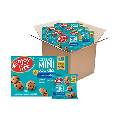 Enjoy Life Mini Chocolate Chip Soft Baked Cookies Nut Free Cookies ...