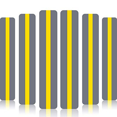 18 Pack Reading Guide Strips Colored Overlay Highlight Bookmarks ...