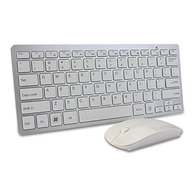 Portable Wireless Keyboard and Mouse Set Combo for Windows IOS and ...