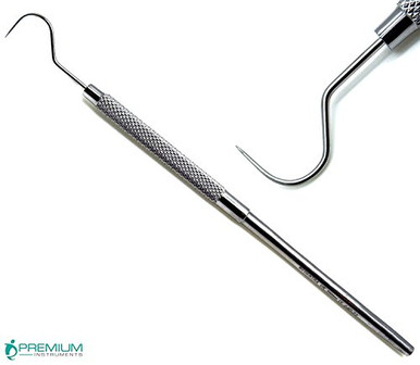 Dental Explorer 23 Shepherds Hook Probe Diagnostic Premium Instrument ...