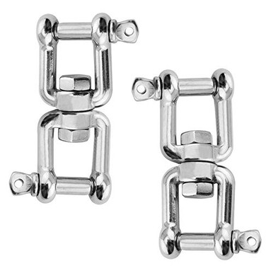 Abimars Swivel Ring Snap Rolling Shackle Device - Marine Grade ...