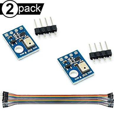 DAOKI 2Pcs Temperature and Humidity Sensor Module AHT10 Measurement ...