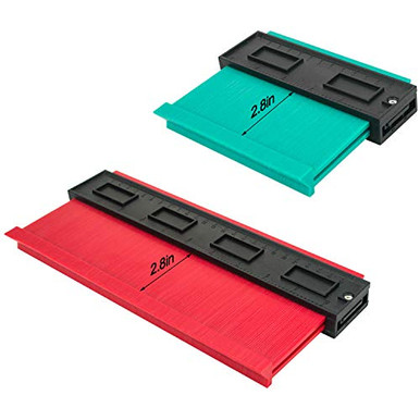NEW 2 Pack Wider Contour Gauge Duplicator 5 inch 10 inch Plastic ...