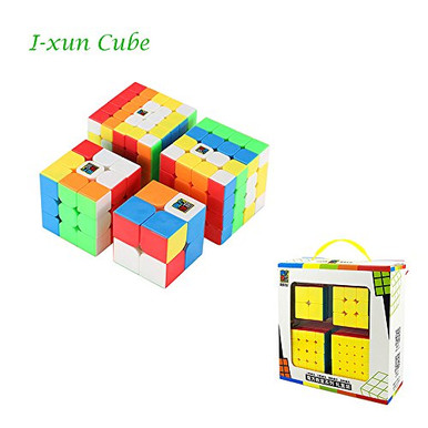I-xun 2018 New Speed Magic Cube Set, MoYu MFS Stickerless Puzzle Cube ...