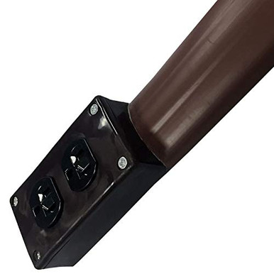 Electriduct Lay Flat Electrical Power Extension Cord Duplex Receptacle ...