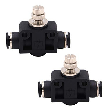Air Flow Control Valve with PushtoConnect Fitting inLine Speed ...