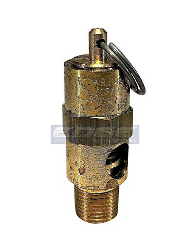 18 ASME Brass Safety relief Valve American made Compressed air pop off ...