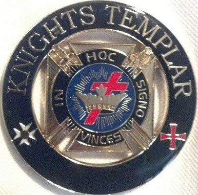 Freemason Knights Templar Car Emblem - Warehousesoverstock