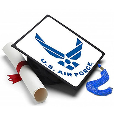 Tassel Toppers Air Force Graduation Caps for Future Air Force Recruits ...