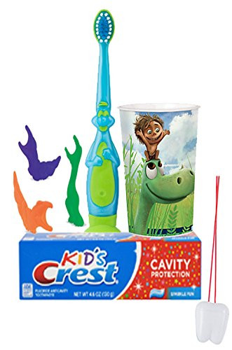 The Good Dinosaur Inspired 6pc Bright Smile Oral Hygiene Set Dino ...