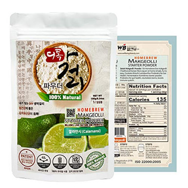 Craft A Brew Calamansi Makgeolli 1L Starter Powder for Brewing Craft ...