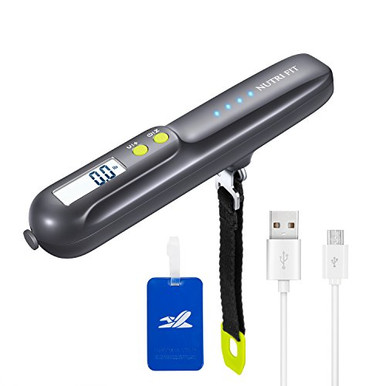 Rechargeable Hanging Luggage Scale 2600mAH Portable Power Bank Rubber ...
