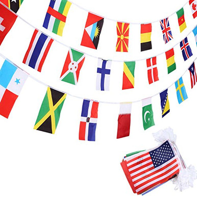 SATINIOR International Flags 200 Countries Olympic Flags World Flags ...