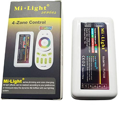Mi Light FUT038 Mi Light RGBW LED Strip Light 2 4GHz RF Wireless 4Zone ...