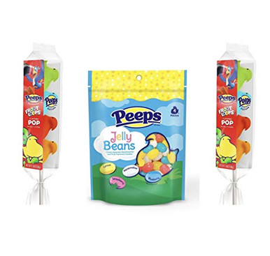 Froot Loop Peeps 8 Peeps Jelly Beans 10 OZ Pack - Warehousesoverstock