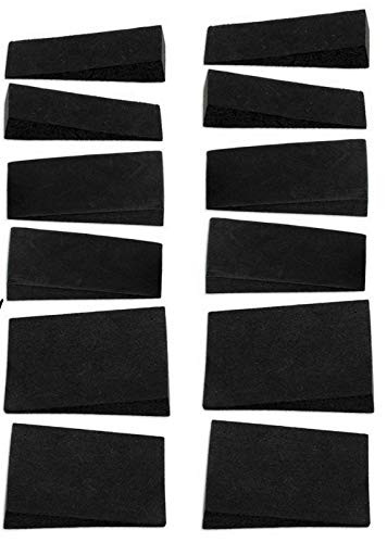 IIT 12Pc Furniture Wedge 'Wobble-Stoppers' Fix Uneven Tables Chairs ...