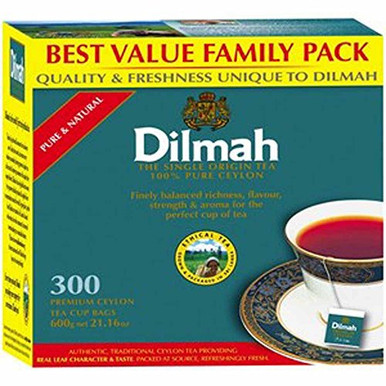 Dilmah Tea Bags 300 Count Family Value Pack - Warehousesoverstock